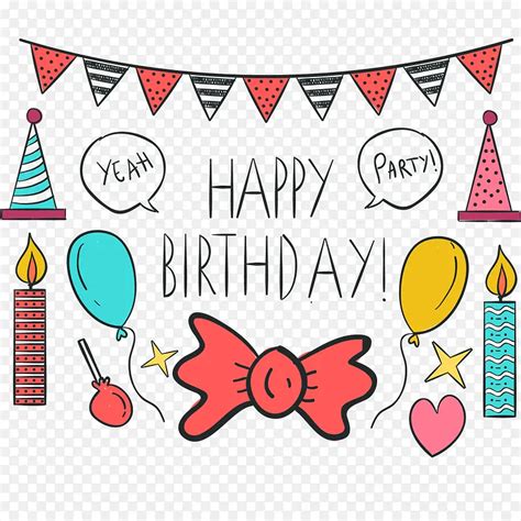 卡通手绘矢量图生日海报png图片素材下载图片编号8090984 Png素材网
