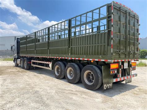 SƠ Mi RƠ Mooc LỒng Khung Mui 03 TrỤc 40feet