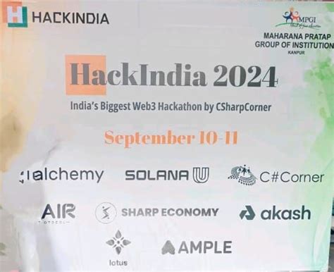 Tulsi Gupta On Linkedin Hackindia2024 Web3 Decentralizedvoting Techknights Teamwork