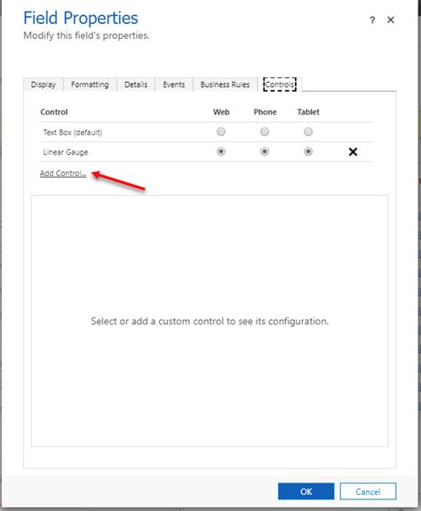 Built In Custom Controls In Dynamics 365 Lyrio Cristall