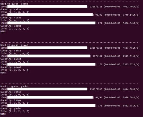 Entropy Based Strategy To Solving Wordle In 75 Lines Of Code Rpython
