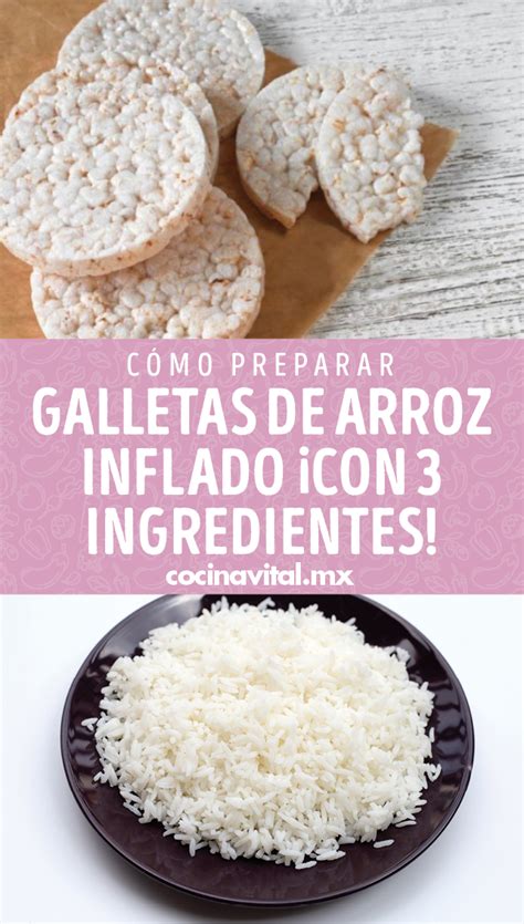 Galletas De Arroz Inflado Receta Sencilla Y Deliciosa Como Se Hacen