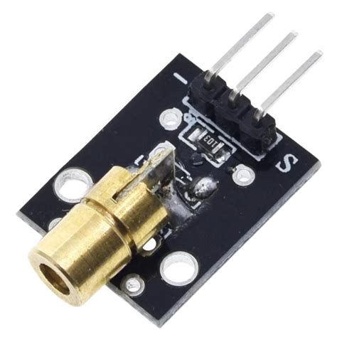 transmisor láser rojo ky 008 3 pines 650nm módulo arduino electronica