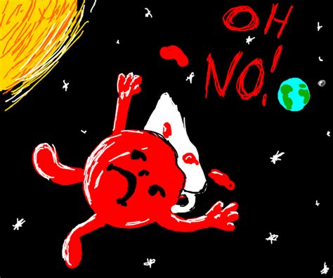 Kool Aid Man In Space Drawception