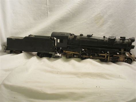 O Scale Brass 2 8 2 Steam Locomotive And Tender Train Sets