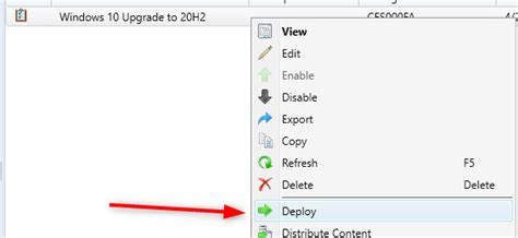 Deploy Win10 Feature Update Using An Sccm Upgrade Task Sequence