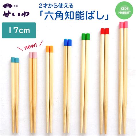 子供用 箸 無地 17cm 小学生 1 2年生用 箸匠せいわ 六角知能箸 おはしのミニブック付き 送料無料 日本製 食洗機対応 子供用国産お箸
