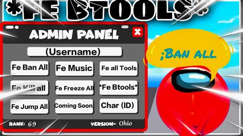 fe btools brookhaven 😮 admin panel kill all delta fluxus hydrogen arceus x ban all youtube