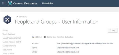 reporting on sharepoint only guest users before enabling the azure ad
