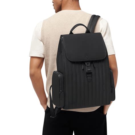 Never Still Flap Backpack Large In Nylon Black Rimowa