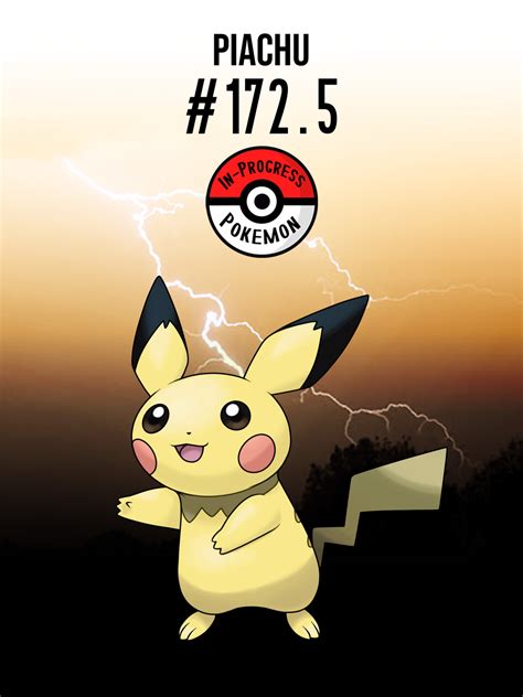 Pokemon Pichu Evolution Chart