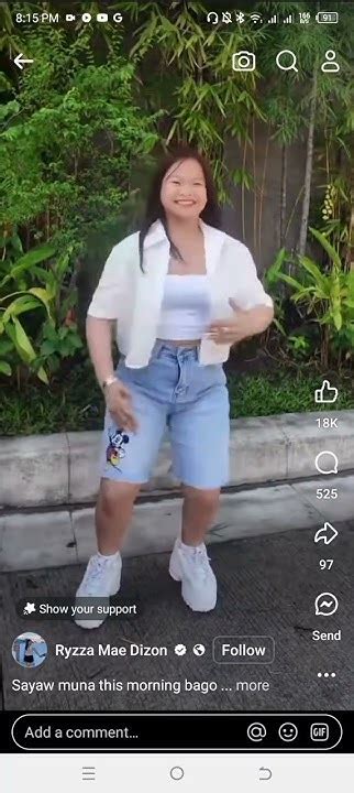 Ryzza Mae Dizon Tiktok Dance Part 1 Eatbulaga Beautiful Youtube
