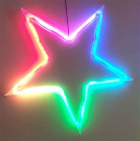 Xmas Star Door Window Hanger Arduino Nano And WS2812 LEDS Jantec Nl