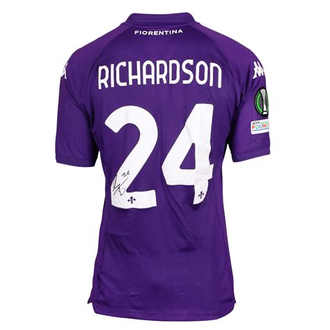 Amir Richardson Fiorentina Real Betis Matchwornshirt