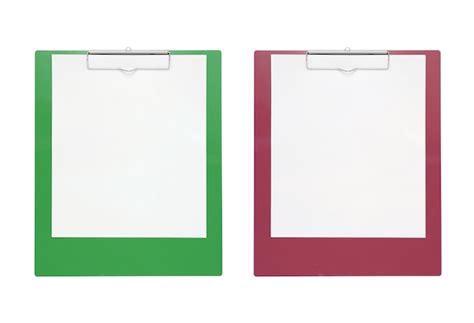 Premium Photo White Blank Papper With Pin