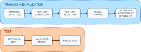 Workflow For The Supervised Classification Process Implemented In The