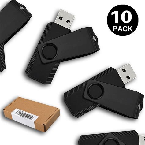 10 Pack 16GB Swivel USB Flash Drive Flash Memory Stick Thumb USB 2 0 Pen Drives Walmart Com