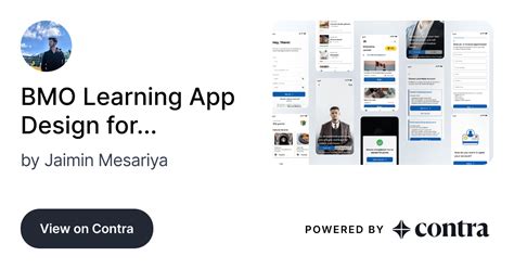 Bmo Learning App Design For Newcomers By Jaimin Mesariya