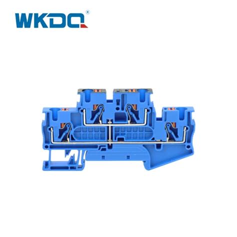 Jpttb 4 Pv Double Level Feed Through Terminal Blockl Series With Equipotential Bonder Terminal