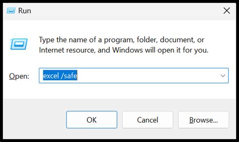 如何在安全模式下打开excel？