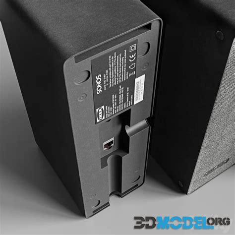 3d Model Ikea Symfonisk Bookshelf Speaker