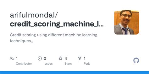 Github Arifulmondalcreditscoringmachinelearning Credit Scoring