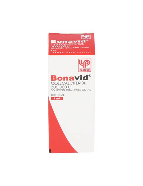 Bonavid Colecalciferol 300 000 Ui 2 Ml Solucion Oral Para Gotas Lab Pasteur