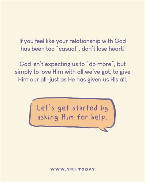 6 Signs Were Settling In Our Relationship With God Ymi