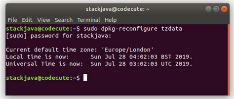 Ubuntu Change Timezone BST EST GMT EDT To UTC STACKJAVA