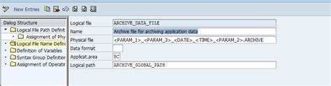 Logical File Name Or Logical Path Name Incorrectly Sap Community