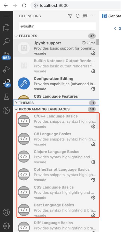 Extensions View Badge Count Error Issue Microsoft Vscode GitHub
