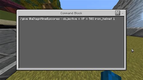 Can You Help Me With That The Command Doesnt Want Take The Objective R Minecraftcommands