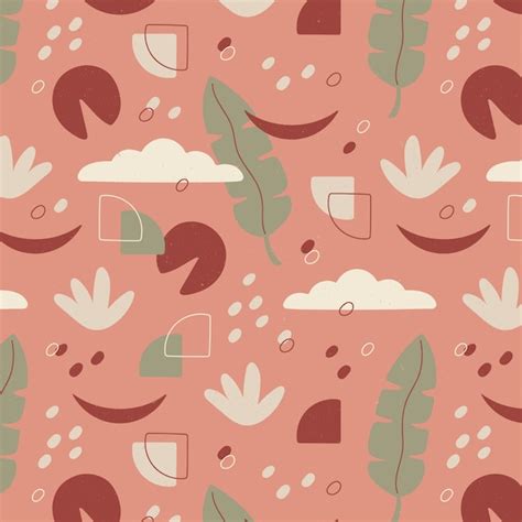 Free Vector Muted Color Palette Pattern