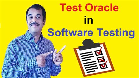 test oracle in software testing testingshala youtube