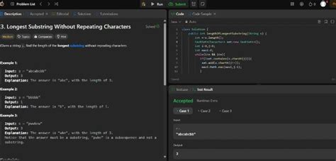Leetcode Codingjourney Problemsolving String Slidingwindow