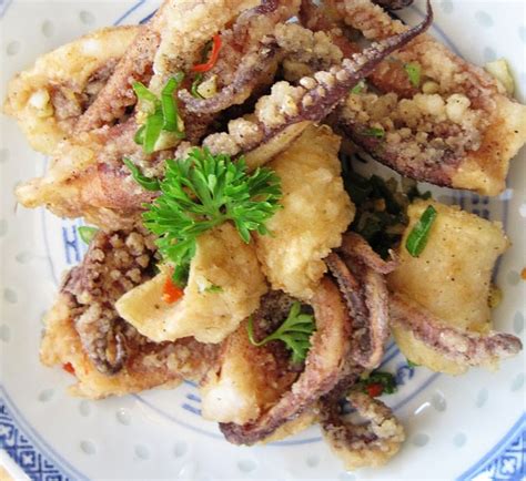 Salt Pepper Squid Recipe Best Ever Chinese Fried Squid Recipes