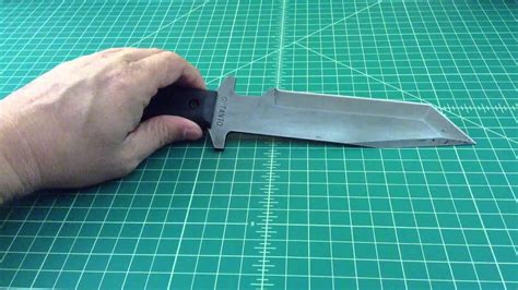Cold Steel Gi Tanto Knife Mod Strip And Patina Thesmokinape Youtube