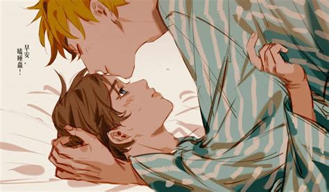 Keisuke X Takumi Initial D Illustration Art Anime