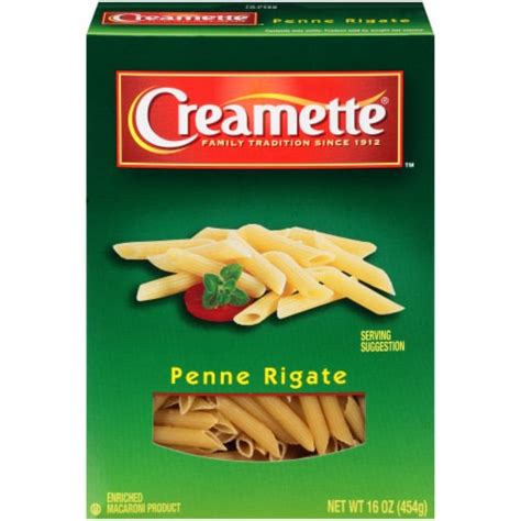 Creamette Penne Rigate Pasta 16 Oz Kroger