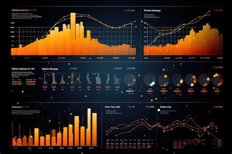 Premium Ai Image Online Statistics In Application Business Analytics Infographic Analysis