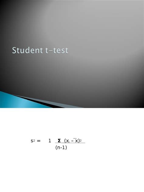 T Test Chi Square Test Pdf Chi Squared Distribution Statistical