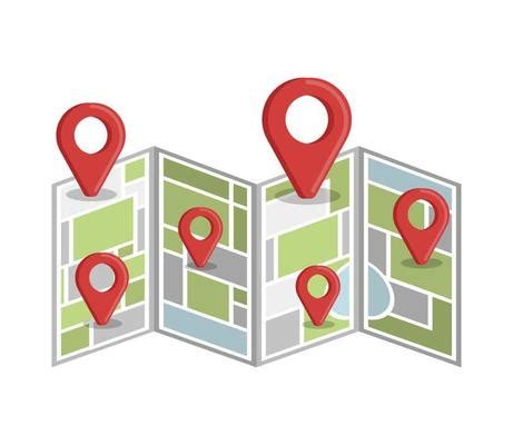 Gps Map Vector Art Icons And Graphics For Free Download