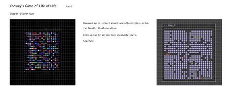 Conways Game Of Life Gosper Glider Gun Microeval Artificial Analysis