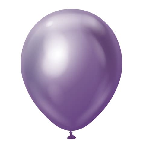 18 Mirror Violet Latex Balloon 25ct Doolins