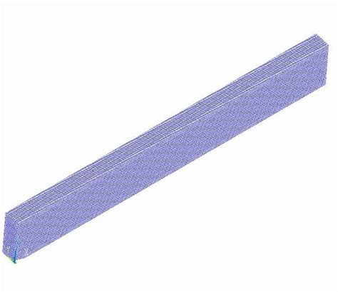 Finite Element Model Of Beam Body Download Scientific Diagram