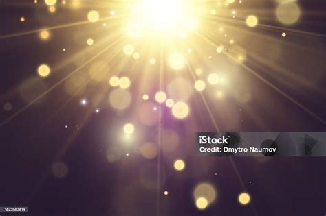 특수 렌즈 플래시 조명 효과 플래시가 광선과 탐조등을 깜박입니다 일러스트 하얗게 빛나는 빛 광선에서 아름 다운 별 빛입니다 태양은 역광입니다 밝고 아름다운 별 햇빛 Rays