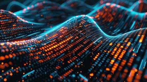 Digital Data Flow Data Transfer Rate Future Digital Concept Premium Ai Generated Image