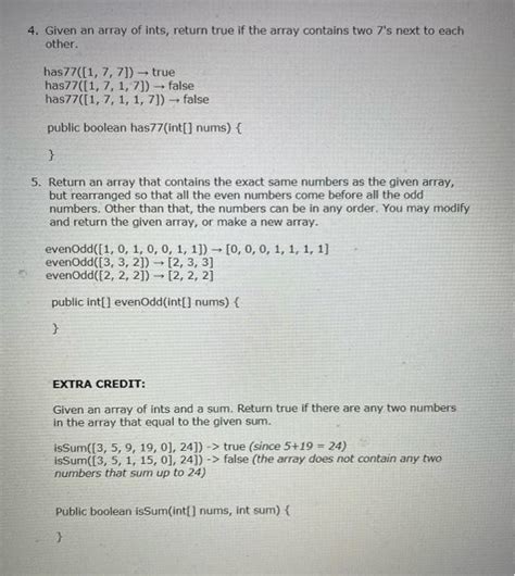 Solved Implement The Following Functions Do Not Change The Chegg Com