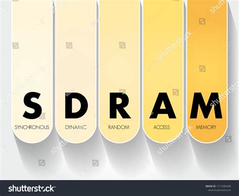 Sdram 동기식 동적 랜덤 액세스 스톡 벡터로열티 프리 1717285438 Shutterstock