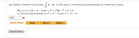 solved use stokes s theorem to evaluate f dr in this case